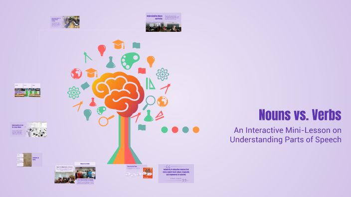 Nouns vs. Verbs by Allana Ballesteros on Prezi