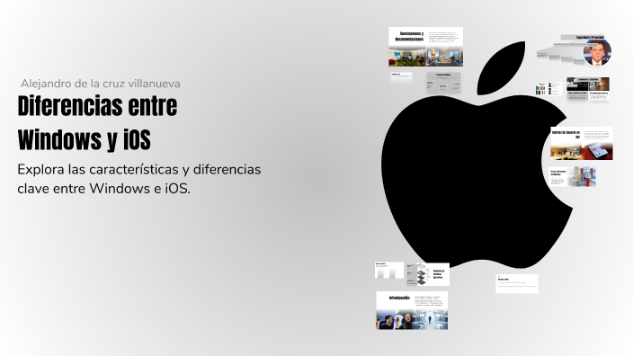 Diferencias entre Windows y iOS by Alejandro De La Cruz Villanueva on Prezi