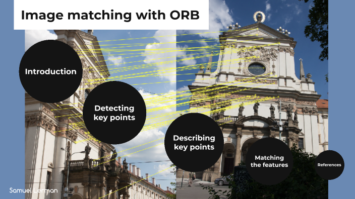 ORB Image matching by Samuel Lerman