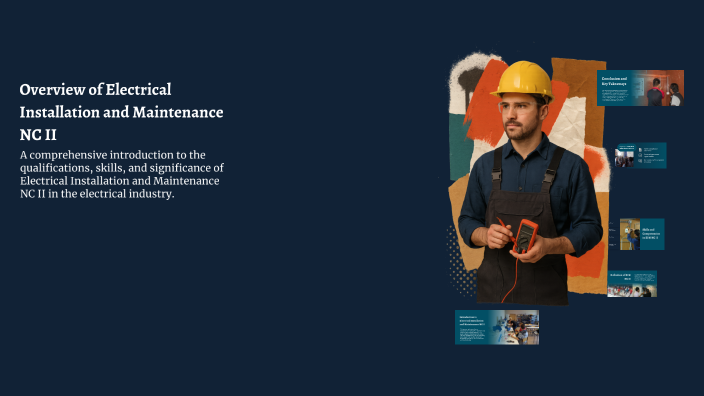 Overview of Electrical Installation and Maintenance NC II by Jhon ...