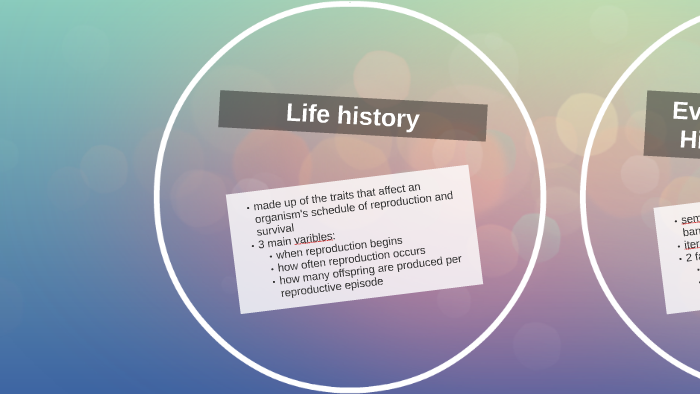 53.4 life history traits are products of natural selection by nicole ...