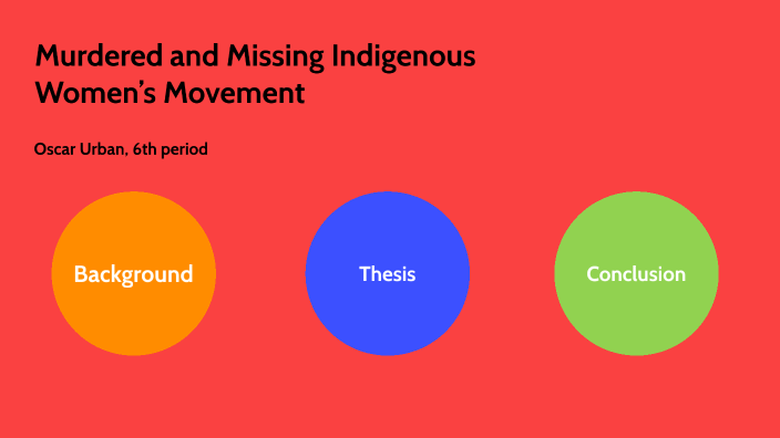 Murdered and Missing Indigenous Women’s Movement by Oscar Urban on Prezi