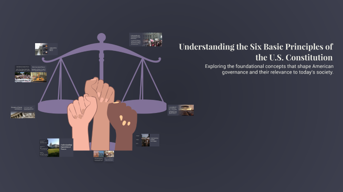Understanding the Six Basic Principles of the U.S. Constitution by ...