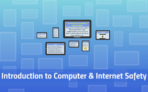 Introduction to Computer & Internet Safety Project Instructions by ...