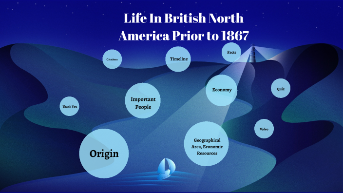 History Strand A: Life In BNA Prior To 1867 Inquiry Project by Dilyodh ...