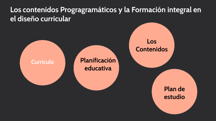 LOS CONTENIDOS PROGRAMÁTICOS by Ovidio Madrigal Martínez on Prezi