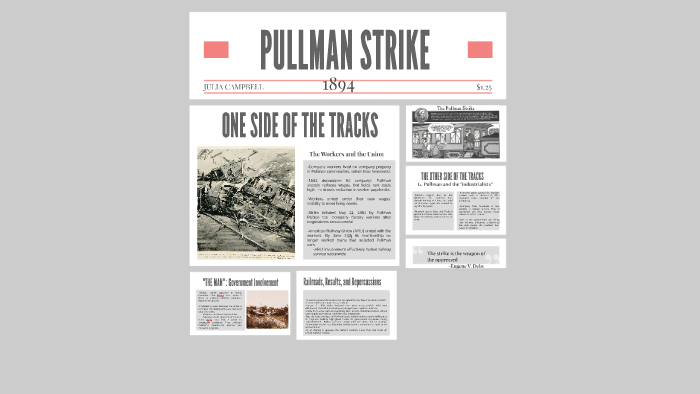 PULLMAN STRIKE 1894 by Julia Campbell on Prezi