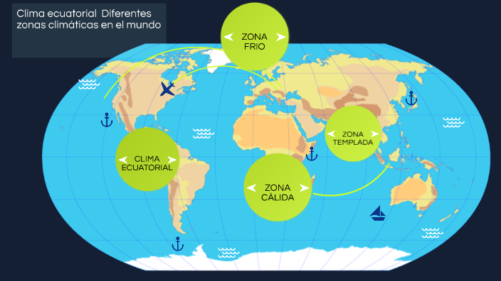 Clima ecuatorial y las diferentes zonas climáticas en el mundo. by ...