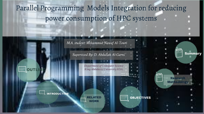 A low power consuming parallel computing model for HPC systems by ...