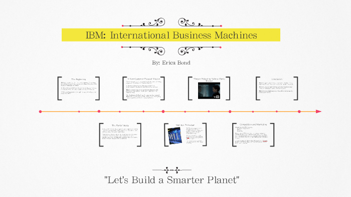 IBM: International Business Machines by E. Bond on Prezi