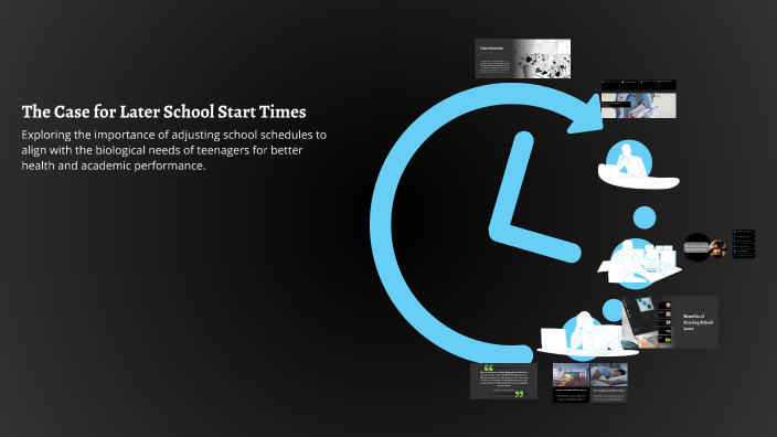 The Case for Later School Start Times by jc jr on Prezi