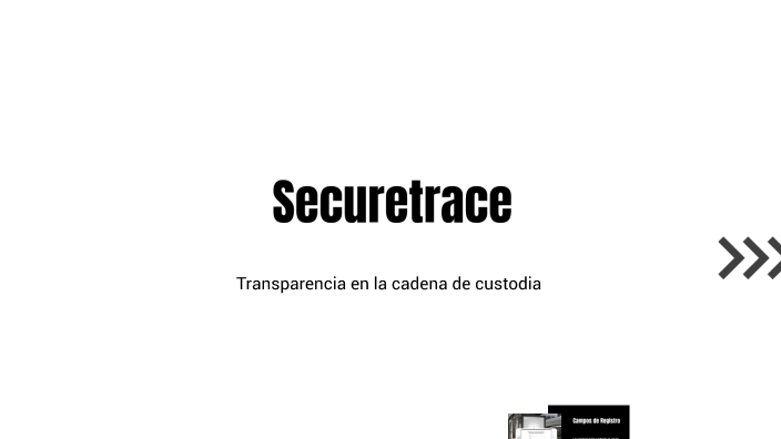 Simulación de la app Securetrace by laura sofia sabogal tofiño on Prezi