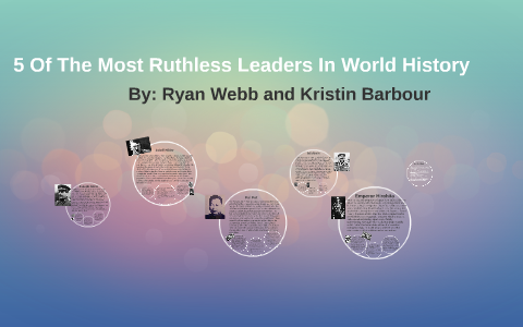 The Top 5 Meanest People in History by Kristin Barbour on Prezi