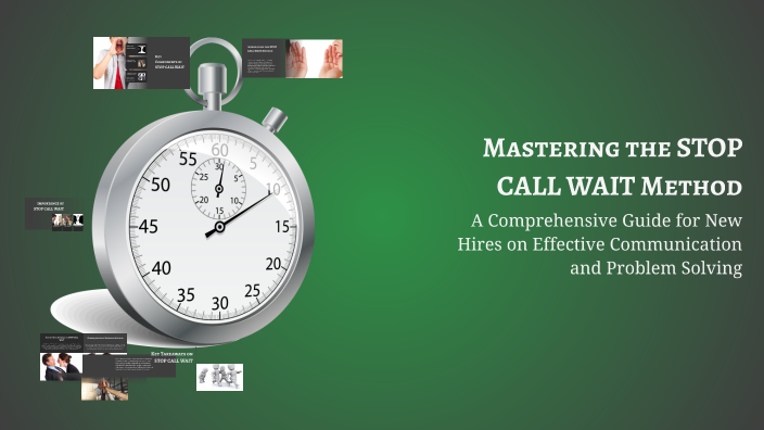 Mastering the STOP CALL WAIT Method by Matthew Moon on Prezi