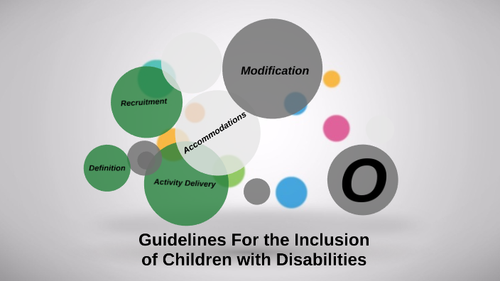 Guidelines for the Inclusion of Children with Disabilities by Joanna ...