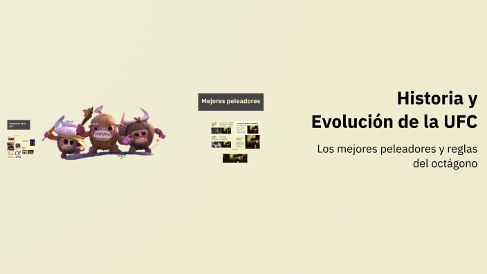 Historia y Evolución de la UFC by Cristopher Contreras on Prezi
