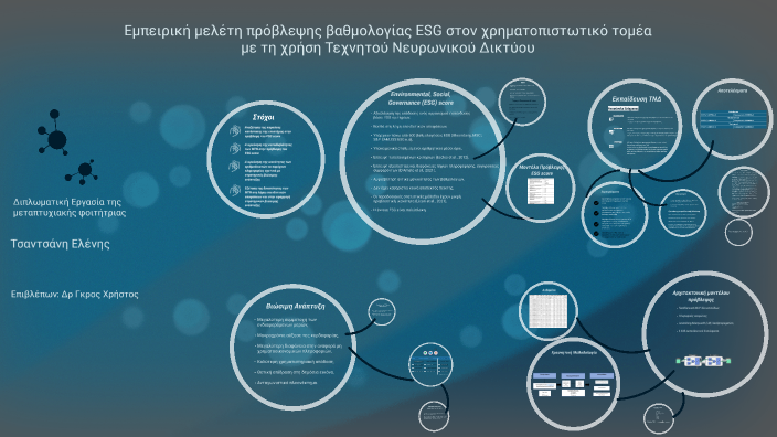 ESG SCORE PREDICTION WITH ANN by ELENI TSANTSANI on Prezi