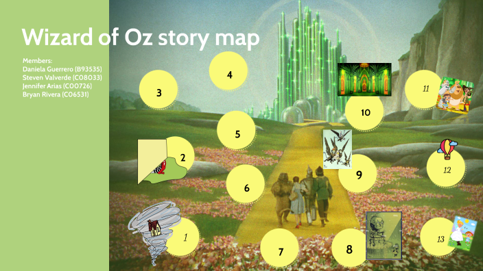 Wizard of Oz's Map by danii guerrero on Prezi