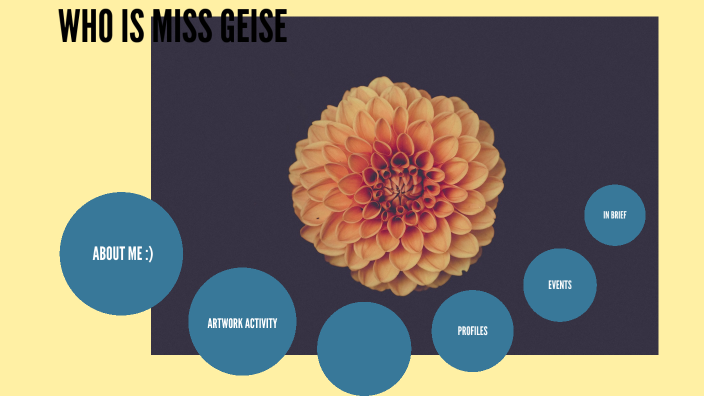 Whos is Miss Geise by cassidy geise on Prezi
