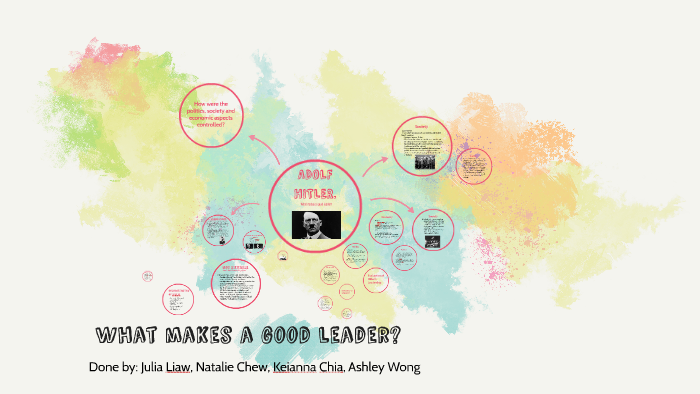 What makes a good leader? by Natalie Chew