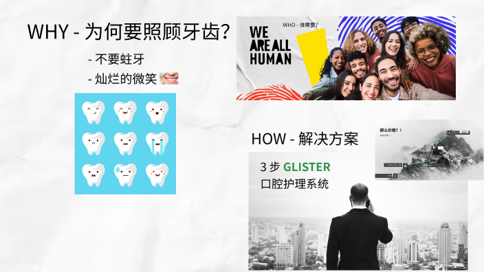 3-STEP GLISTER ORAL CARE SYSTEM by Sky Loke on Prezi