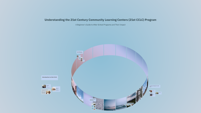 Understanding the 21st Century Community Learning Centers (21st CCLC ...