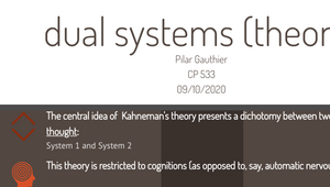 Dual Systems (Theory) by Pilar Gauthier on Prezi Design