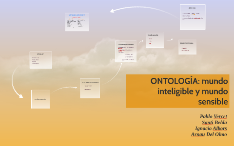 ONTOLOGÍA: mundo inteligible y mundo sensible by Pablo Vercet on Prezi