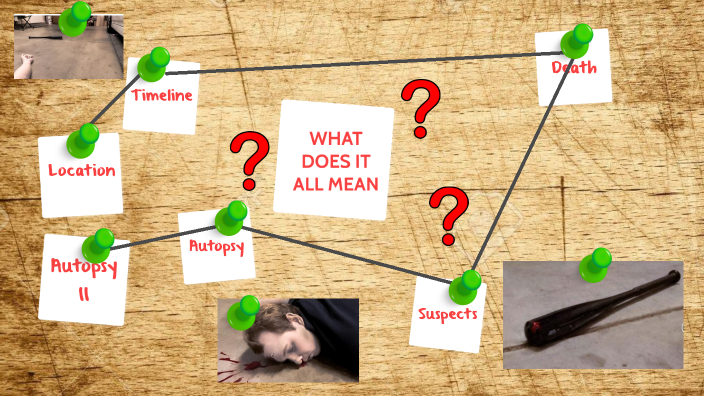 Marcel Newgard evidence board by Rohan Dhaliwal on Prezi