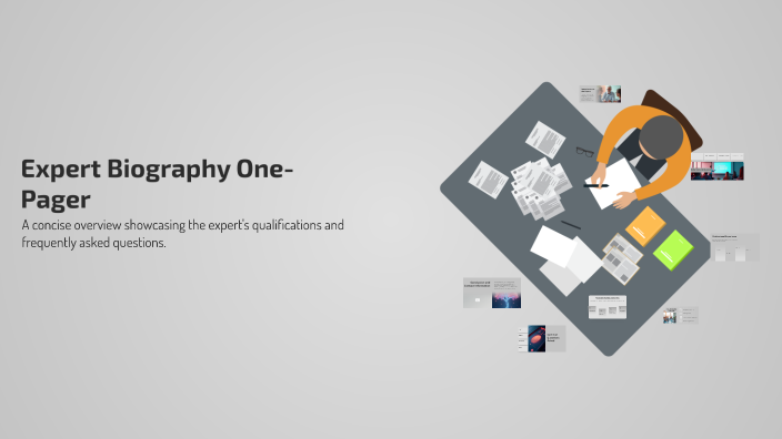 Expert Biography One-Pager by Simon Christensen on Prezi