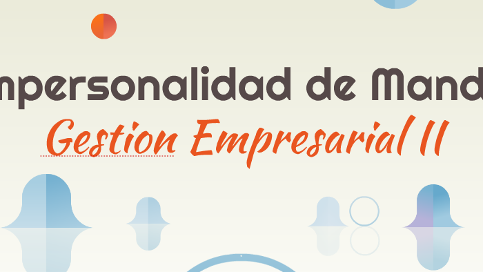 Impersonalidad de Mando by Anthony Martinez on Prezi