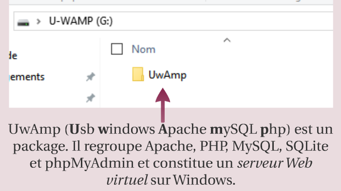 UwAmp est un package regroupe Apache, PHP, MySQL, SQLite et by Jean-Claude BORDICHINI on Prezi
