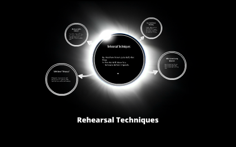 Rehearsal Techniques by Alex Meas on Prezi