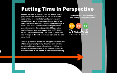 Putting Time In Perspective by Pitch Kitchen on Prezi