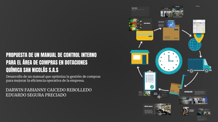 PROPUESTA DE UN MANUAL DE CONTROL INTERNO PARA EL ÁREA DE COMPRAS EN ...