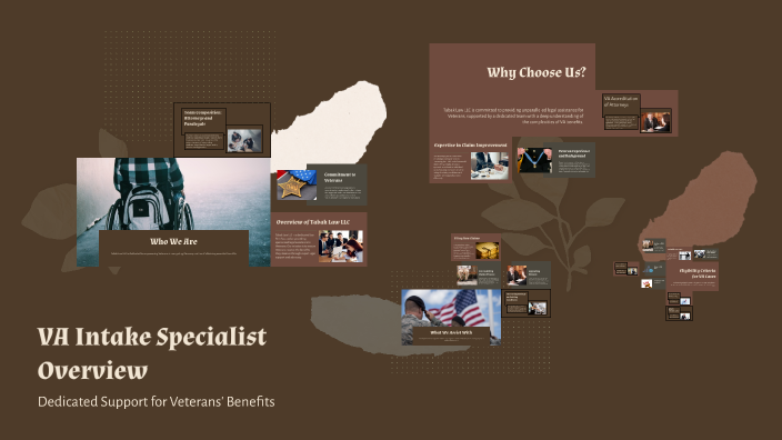 VA Intake Specialist Overview by Marco Pabon on Prezi