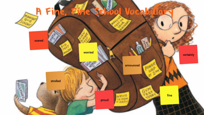 A Fine, Fine School Vocabulary by Leslie Exford on Prezi