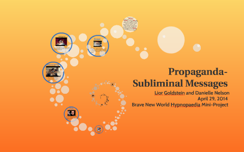 Hypnopaedia- Brave New World by Lior Goldstein on Prezi