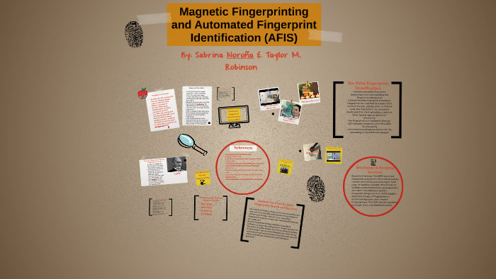 Magnetic Fingerprinting and Automated Fingerprint Identifica by Taylor ...