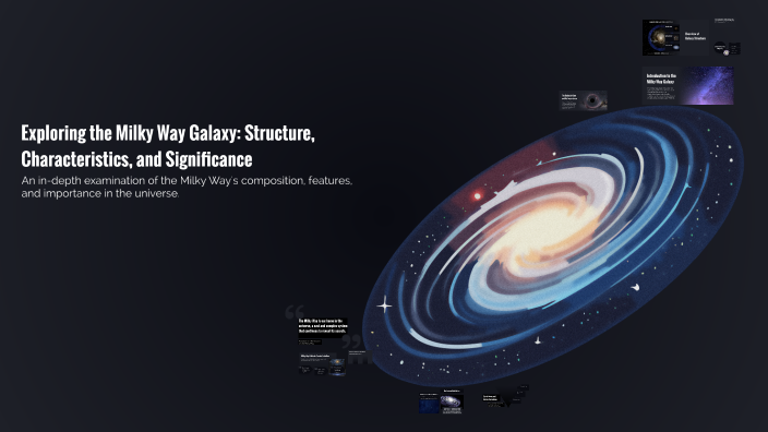 Exploring the Milky Way Galaxy: Structure, Characteristics, and ...