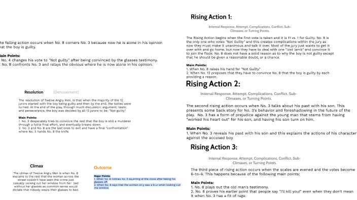 12 Angry Men - Plot Line by Landry FILIPPI on Prezi