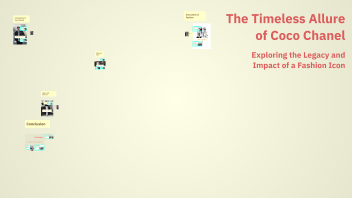 The Timeless Allure of Coco Chanel by Imran Ibrahim on Prezi