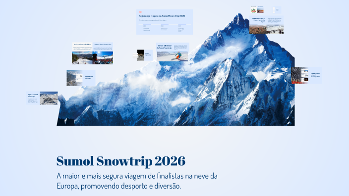 Sumol Snowtrip 2026 by Rita Oliveira on Prezi