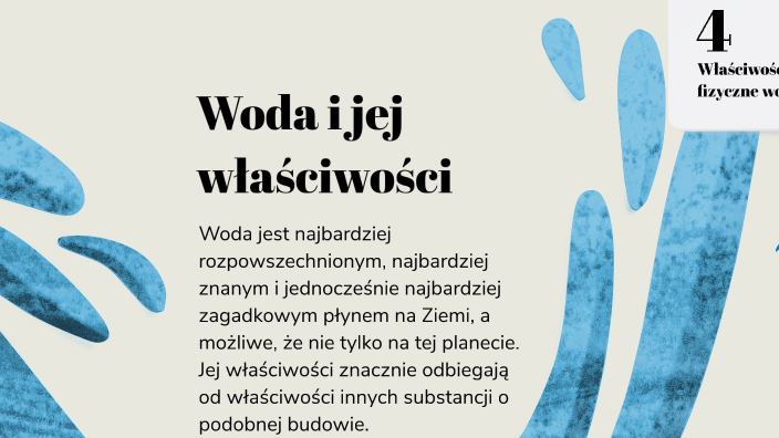 Physics of Water by Wiktor Łukaszenko on Prezi