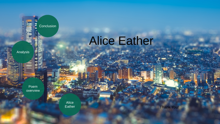 Alice Eather Presentation by Andre Dzeparoski on Prezi