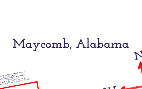 Map of Maycomb! by on Prezi