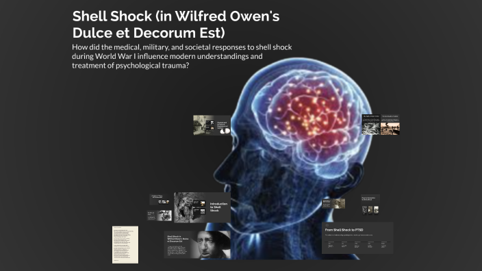 Shell Shock in Wilfred Owen's Dulce et Decorum Est by Janya S on Prezi