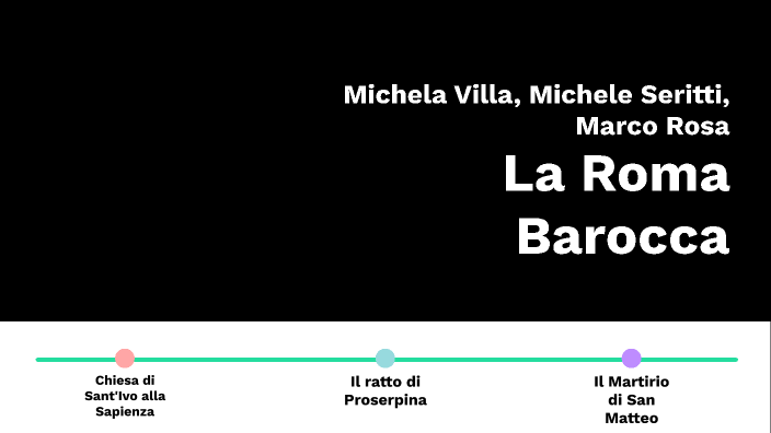La Roma Barocca-gruppo 5 by michi villa on Prezi