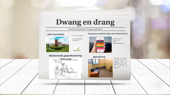 Dwang en drang by J v on Prezi