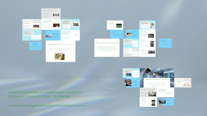 ELEMENTOS MATERIALES PROBATORIOS Y EVIDENCIA FÍSICA EN EL DERECHO PENAL ...